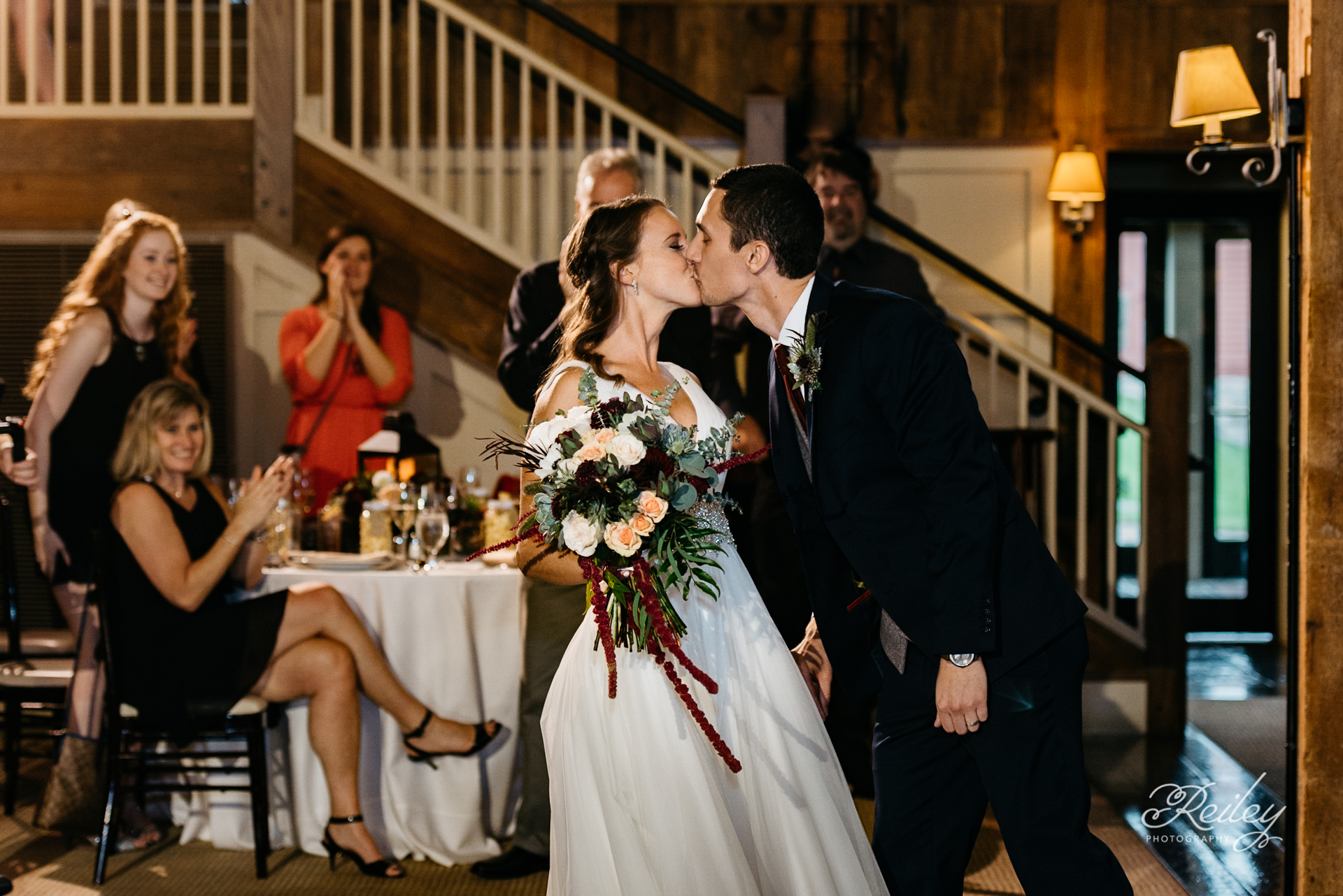 Kristen & Dan - Barn at Gibbet Hill Wedding - Reiley Photography